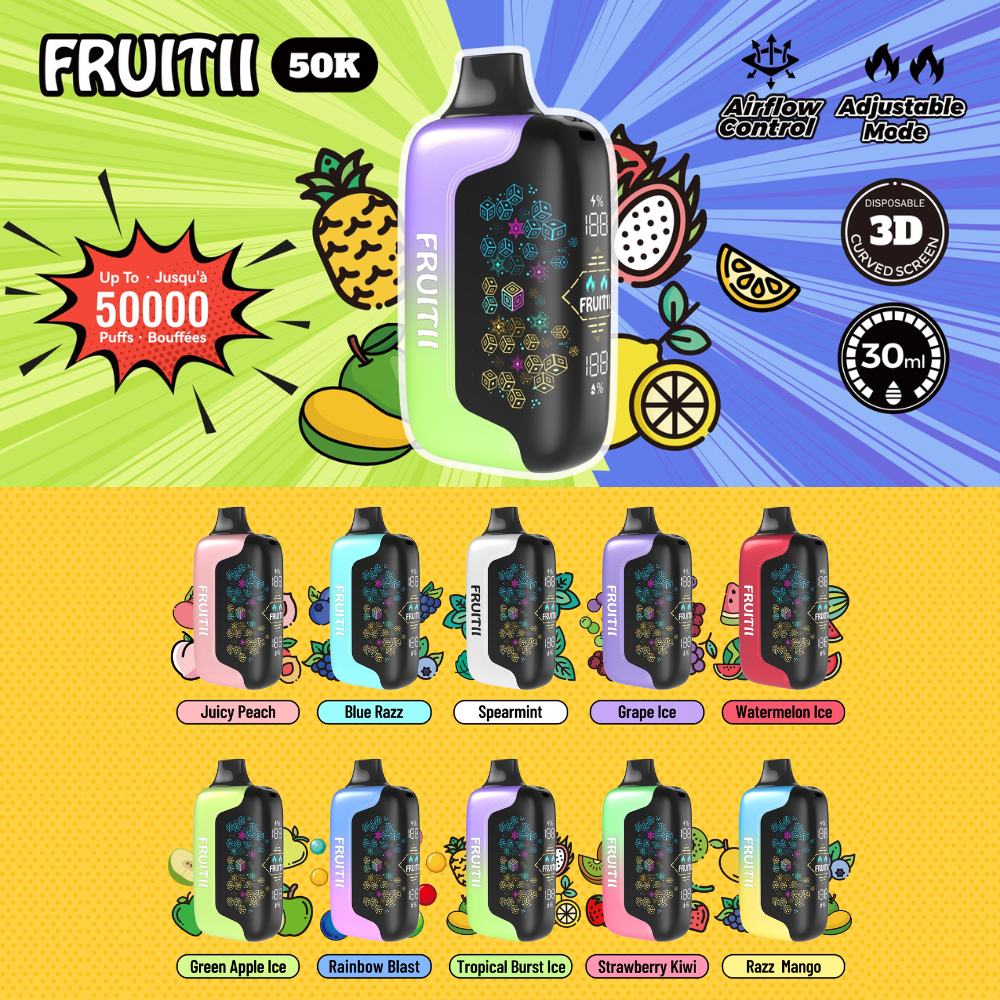 Fruitii 50K Vape – The Perfect Companion for Every Vaper – Vape Kingdom