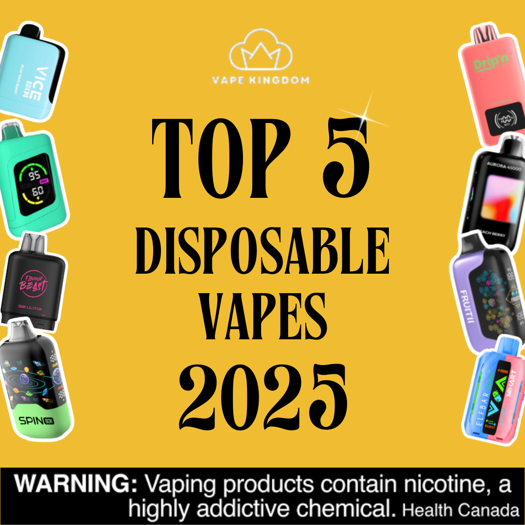 Top 5 Best-Selling Disposable Vapes in Canada (Updated for the Holiday ...