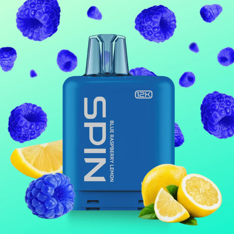 Spin Fizz X Pod 12K Blue Raspberry Lemon - Vape Kingdom