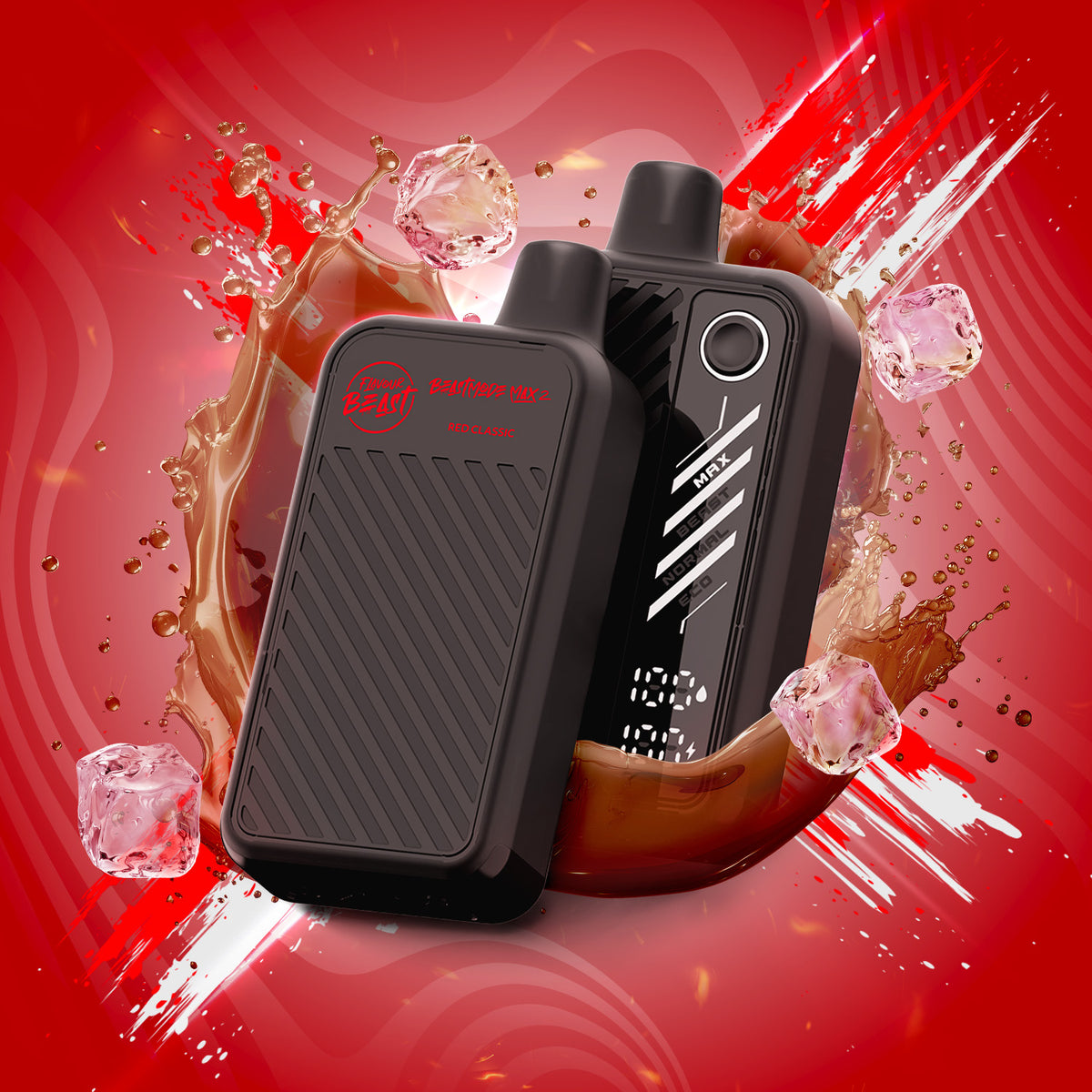 Flavour Beast - Beast Mode Max 2 50K Disposable: Red Classic - Vape Kingdom