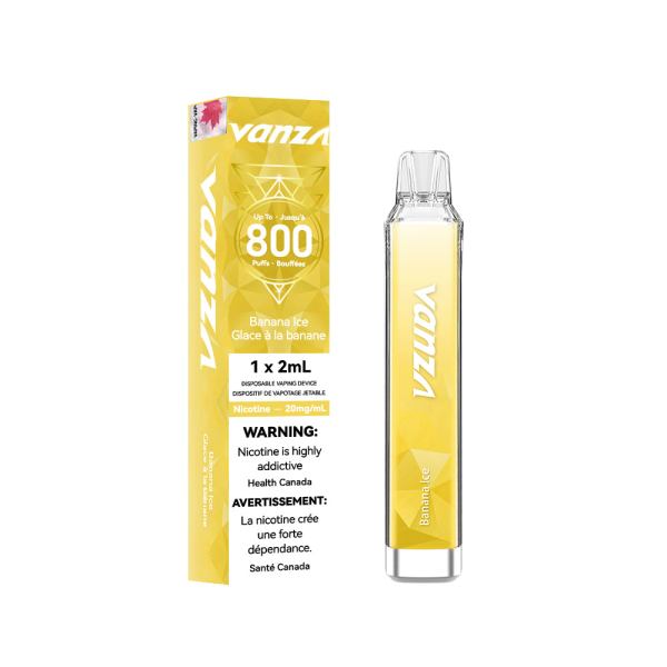 Vanza 1200 Disposable Vape - Banana Ice – Vape Kingdom