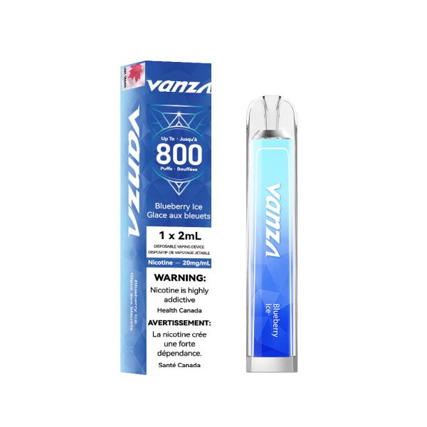 Vanza 1200 Disposable Vape - Blueberry Ice – Vape Kingdom