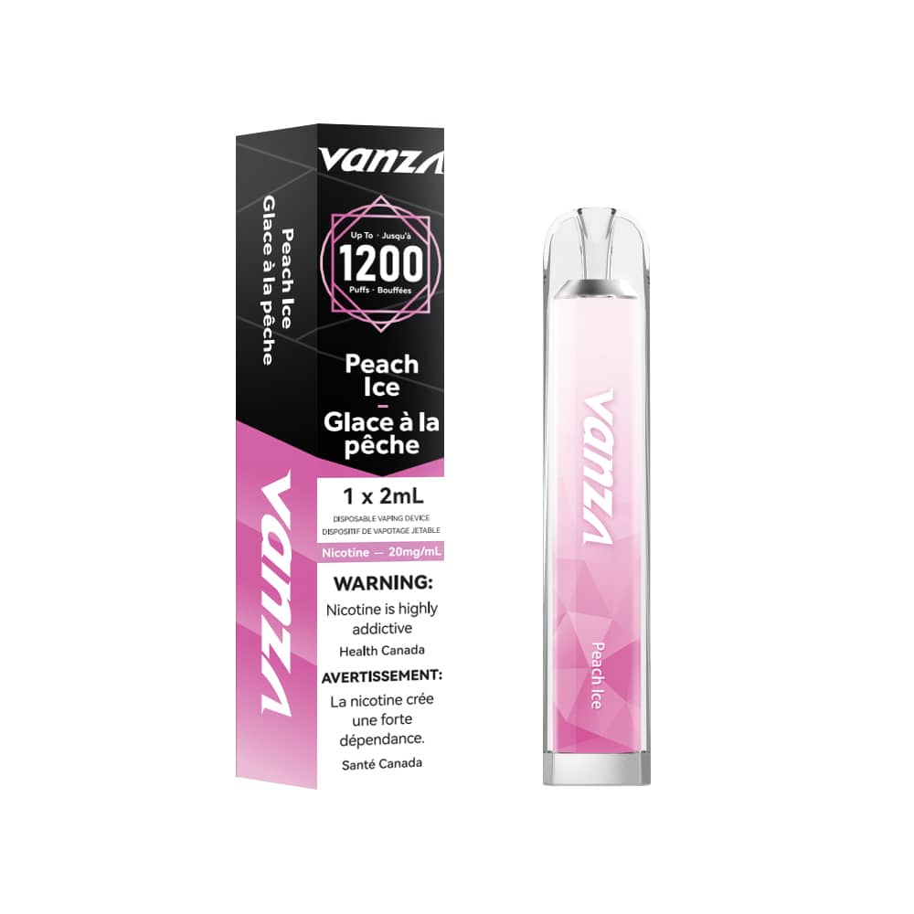 Vanza 1200 Disposable Vape - Peach Ice – Vape Kingdom