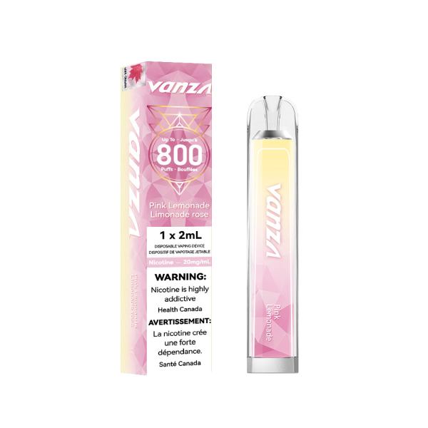 Vanza 1200 Disposable Vape - Pink Lemon – Vape Kingdom